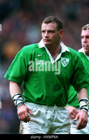 DAVID CORKERY IRELAND & CORK CONSTITUTION RU 07 April 1998 Stock Photo ...