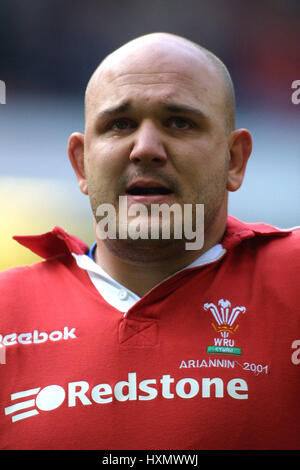 CRAIG QUINNELL WALES & CARDIFF RU 04 March 2000 Stock Photo - Alamy