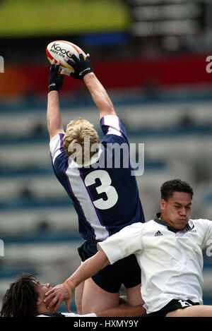 SIMON TAYLOR SCOTLAND & EDINBURGH REIVERS MANCHESTER ENGLAND 03 August ...