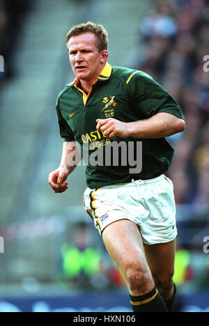 ANDRE VENTER SOUTH AFRICA & FREE STATE 03 October 1999 Stock Photo - Alamy