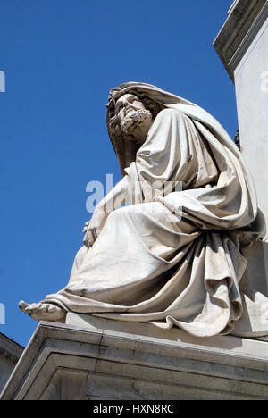 The statue of Prophet Isaiah on the Column of the Immaculate Conception ...