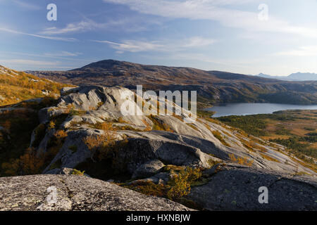 Landscape in Heggmoen, close to Bodø, northern Norway Stock Photo - Alamy