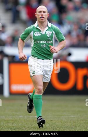 PETER STRINGER IRELAND STADE FRANCE PARIS 11 February 2006 Stock Photo ...