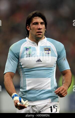 IGNACIO CORLETO ARGENTINA RU STADE FRANCE PARIS FRANCE 14 October 2007 ...