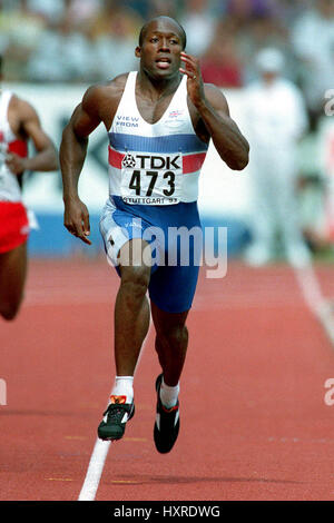JOHN REGIS 200 METRES 20 August 1993 Stock Photo - Alamy