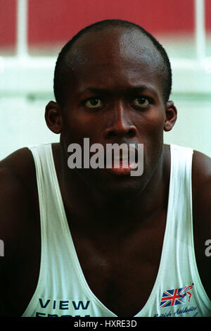 JOHN REGIS 200 METRES 19 June 1996 Stock Photo - Alamy
