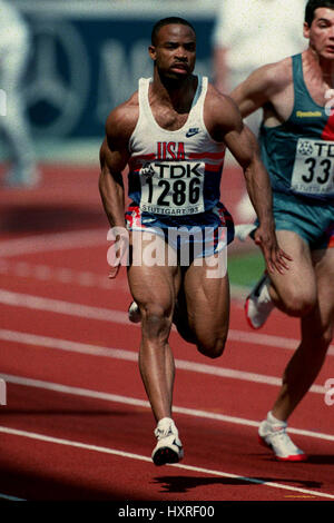 ANDRE CASON 100 METRES 18 August 1993 Stock Photo - Alamy