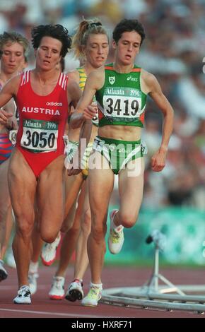 SINEAD DELAHUNTY 1500 METERS ATLANTA 1996 01 August 1996 Stock Photo ...