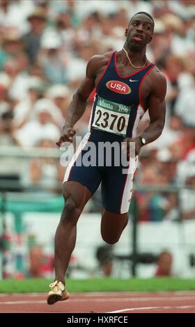 MICHAEL JOHNSON 200 METRES ATLANTA 1996. 01 August 1996 Stock Photo - Alamy