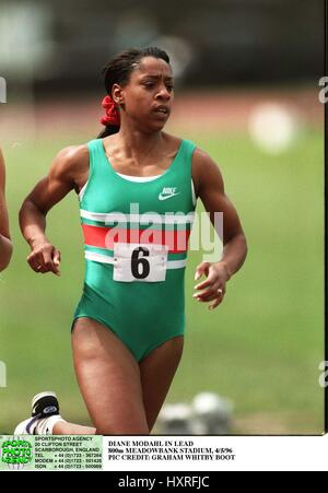 DIANE MODAHL 800 METRES 04 May 1996 Stock Photo - Alamy