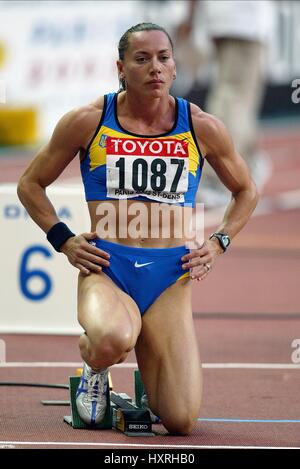 ZHANNA BLOCK 200 METRES STADE DE FRANCE ST DENIS PARIS FRANCE 28 August ...