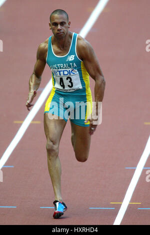 PATRICK JOHNSON 100 METRES STADE DE FRANCE ST DENIS PARIS FRANCE 24 ...
