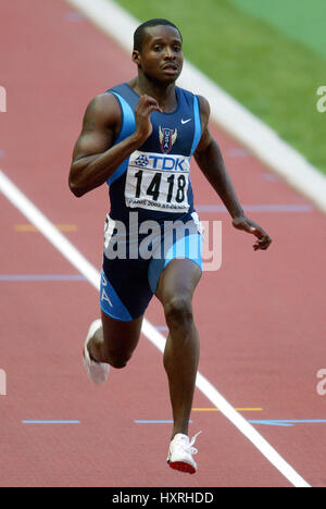 TIM MONTGOMERY 100 METRES STADE DE FRANCE ST DENIS PARIS FRANCE 25 ...