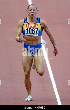 ZHANNA BLOCK 100 METRES STADE DE FRANCE ST DENIS PARIS FRANCE 24 August ...