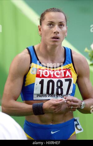 ZHANNA BLOCK 100 METRES STADE DE FRANCE ST DENIS PARIS FRANCE 24 August ...