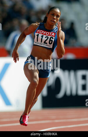 TORI EDWARDS 200 METRES STADE DE FRANCE ST DENIS PARIS FRANCE 24 August ...