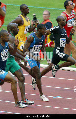 TIM MONTGOMERY 100 METRES STADE DE FRANCE ST DENIS PARIS FRANCE 25 ...