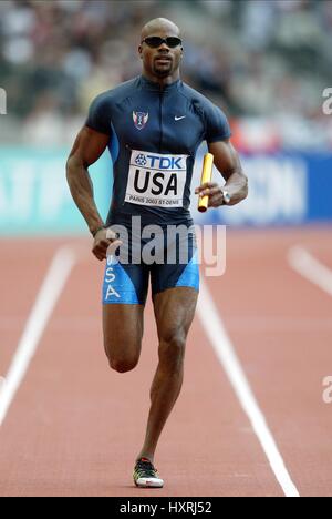 CALVIN HARRISON 4X400 METRES STADE DE FRANCE ST DENIS PARIS FRANCE 29 ...