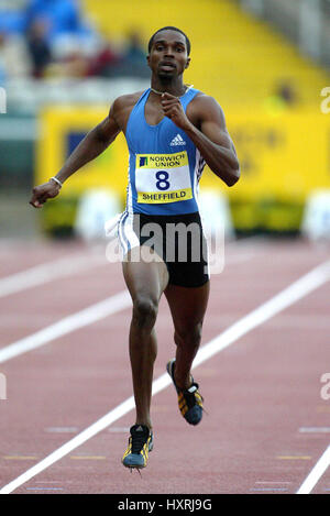 AVARD MONCUR 400 METRES DON VALLEY STADIUM SHEFFIELD 30 June 2002 Stock ...