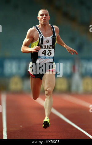 IAN MACKIE 100 METRES 14 July 1997 Stock Photo - Alamy