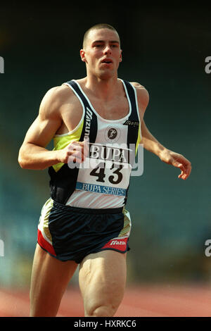 IAN MACKIE 100 METRES 14 July 1997 Stock Photo - Alamy