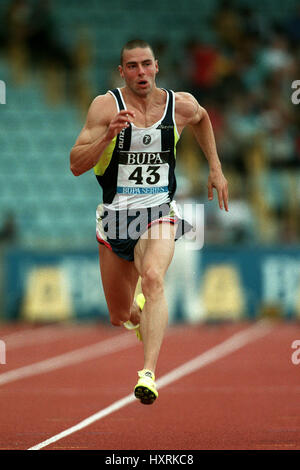 IAN MACKIE 100 METRES 14 July 1997 Stock Photo - Alamy