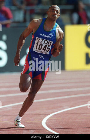 FRANK FREDERICKS 200 METRES 24 November 1999 Stock Photo - Alamy