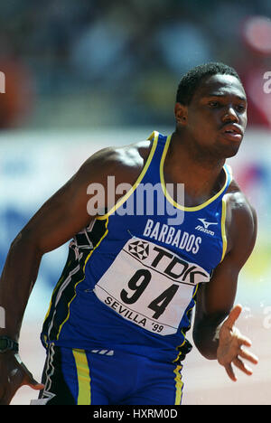 OBADELE THOMPSON 200 METRES 24 August 1999 Stock Photo - Alamy