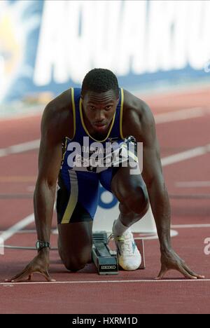 OBADELE THOMPSON 200 METRES 24 August 1999 Stock Photo - Alamy