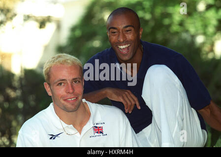 DEAN MACEY & COLIN JACKSON DECATHLON & 110 METERS HURDLES 24 August ...