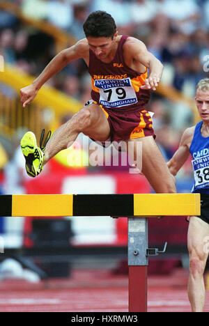 JUSTIN CHASTON 3000 METRES STEEPLECHASE BIRMINGHAM ALEXANDER STADIUM ...