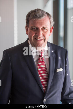 Stuttgart, Germany. 30th Mar, 2017. Stefan Wolf, the CEO of ...