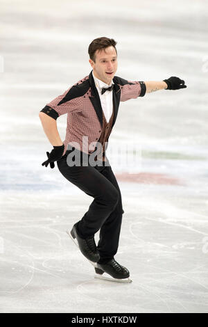 Alexei Bychenko of Israel performs in the men's short program during ...