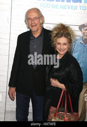 Christopher Lloyd and Carol Kane attend the World Premiere of "Going In ...