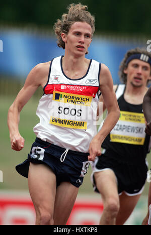 RICKY SOOS 800 METRES ALEXANDER STADIUM BIRMINGHAM ENGLAND 25 July 2004 ...