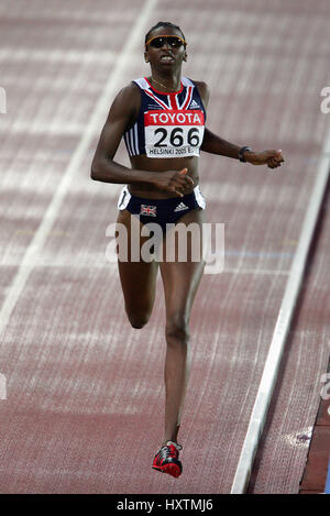 DONNA FRASER 400 METRES GREAT BRITAIN OLYMPIC STADIUM HELSINKI FINLAND ...