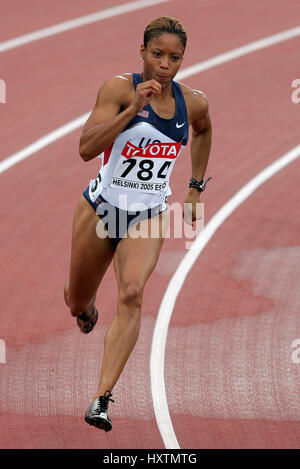 LATASHA COLANDER 200 METRES USA OLYMPIC STADIUM HELSINKI FINLAND 10 ...