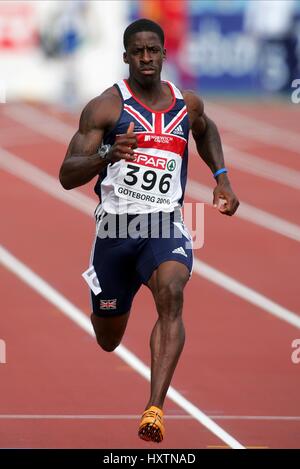 DWAIN CHAMBERS 100 METRES ULLEVI STADIUM GOTEBORG SWEDEN 07 August 2006 ...