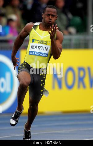 RODNEY MARTIN 200 METRES SCOTSTOUN STADIUM GLASGOW SCOTLAND 03 June ...