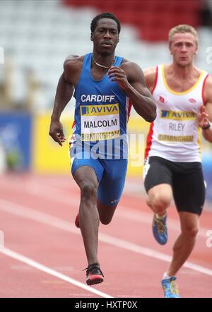 CHRISTIAN MALCOLM 100 METRES ALEXANDER STADIUM BIRMINGHAM ENGLAND 13 ...