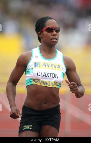 SARAH CLAXTON 100 METRES HURDLES ALEXANDER STADIUM BIRMINGHAM ENGLAND ...