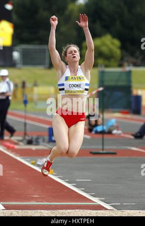 GILLIAN COOKE LONG JUMP ALEXANDER STADIUM BIRMINGHAM ENGLAND 13 July ...