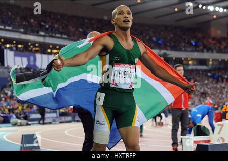 CORNEL FREDERICKS GOLD MEDAL WINNER 400M HURDLES 400M HURDLES HAMPDEN ...