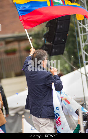 Quito, Ecuador - March 26, 2017: Guillermo Lasso, presidential ...