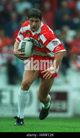 NIGEL WRIGHT WIGAN RLFC 01 September 1993 Stock Photo - Alamy