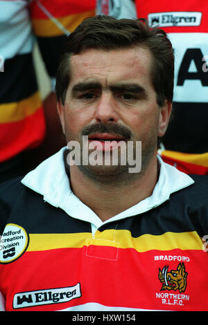 DAVID HERON BRADFORD NORTHERN RLFC 24 August 1994 Stock Photo - Alamy