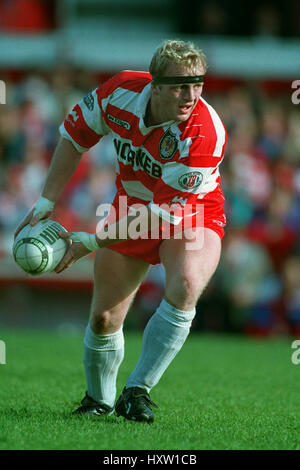 MARTIN HALL WIGAN RLFC 16 August 1993 Stock Photo - Alamy