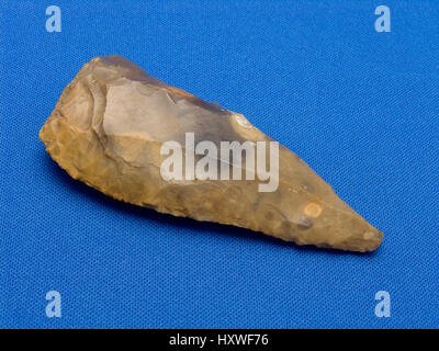 Neolithic Flint Scraper Stock Photo - Alamy