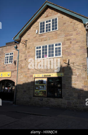 Cheese and wine store in Bakewell Derbyshire Stock Photo - Alamy