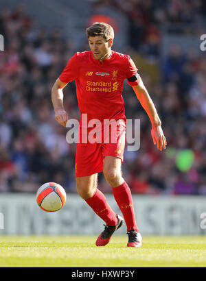 Steven Gerrard, Liverpool Legends Stock Photo - Alamy